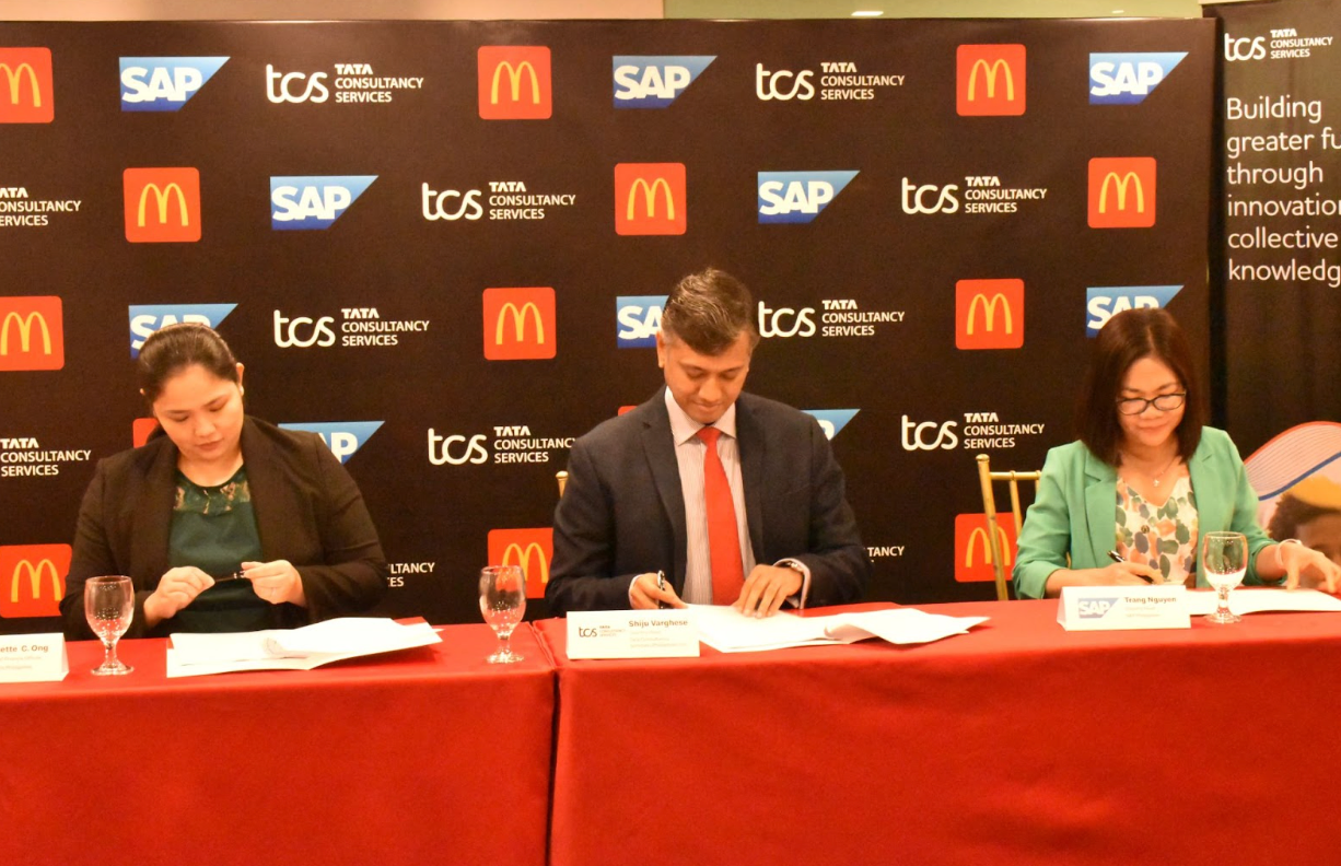 TCS partners with McDonald’s Philippines to modernize its 760+ restaurants