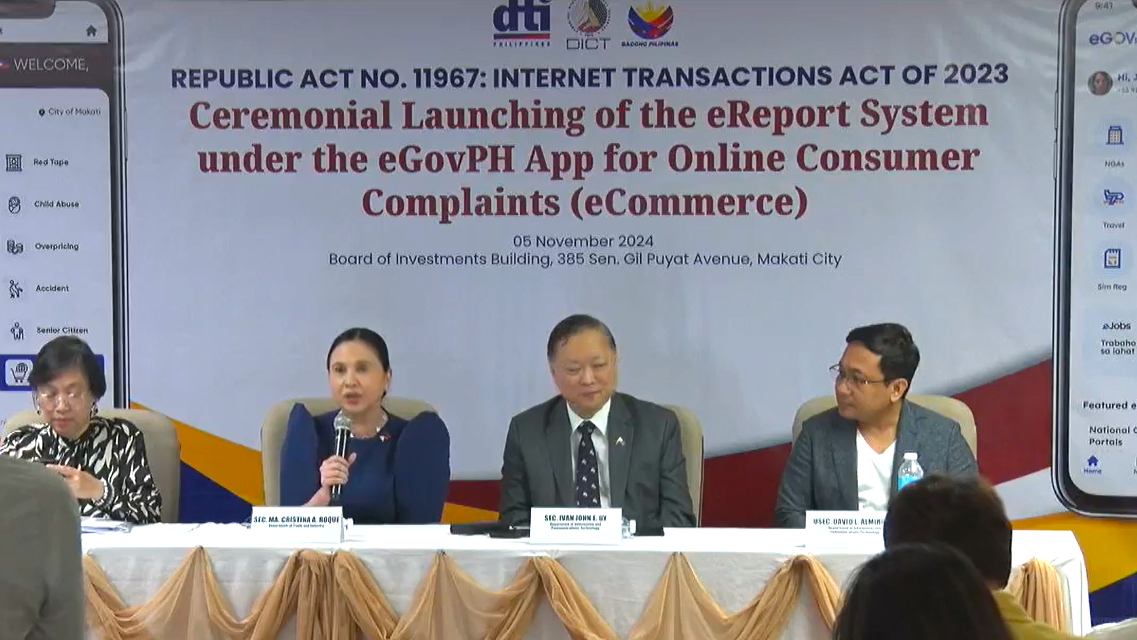 DTI launches eReport system to strengthen e-commerce protection – The ...