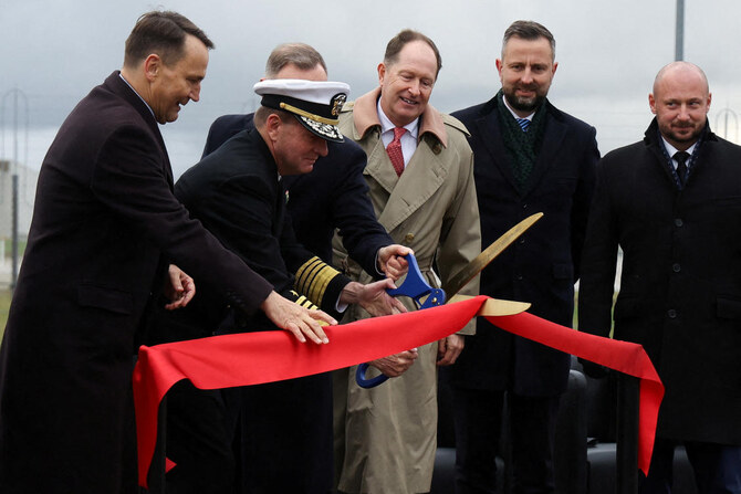 US and Polish officials open missile defense site
