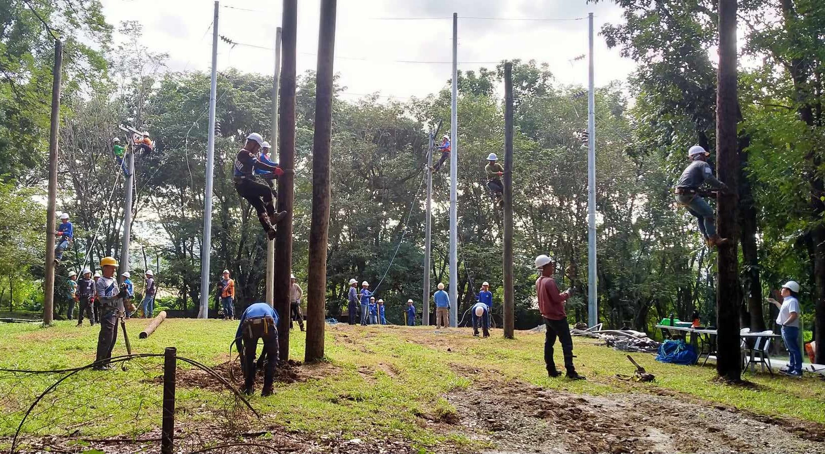 Meralco Power Academy partners with NAPOCOR for line crew training