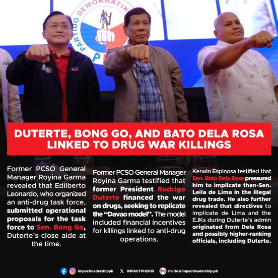 Quad Committee recommends criminal charges against Duterte, key allies ...