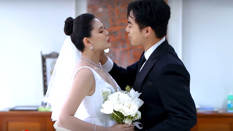 Surprise! Lenie and Hajie are now Mr. and Mrs.