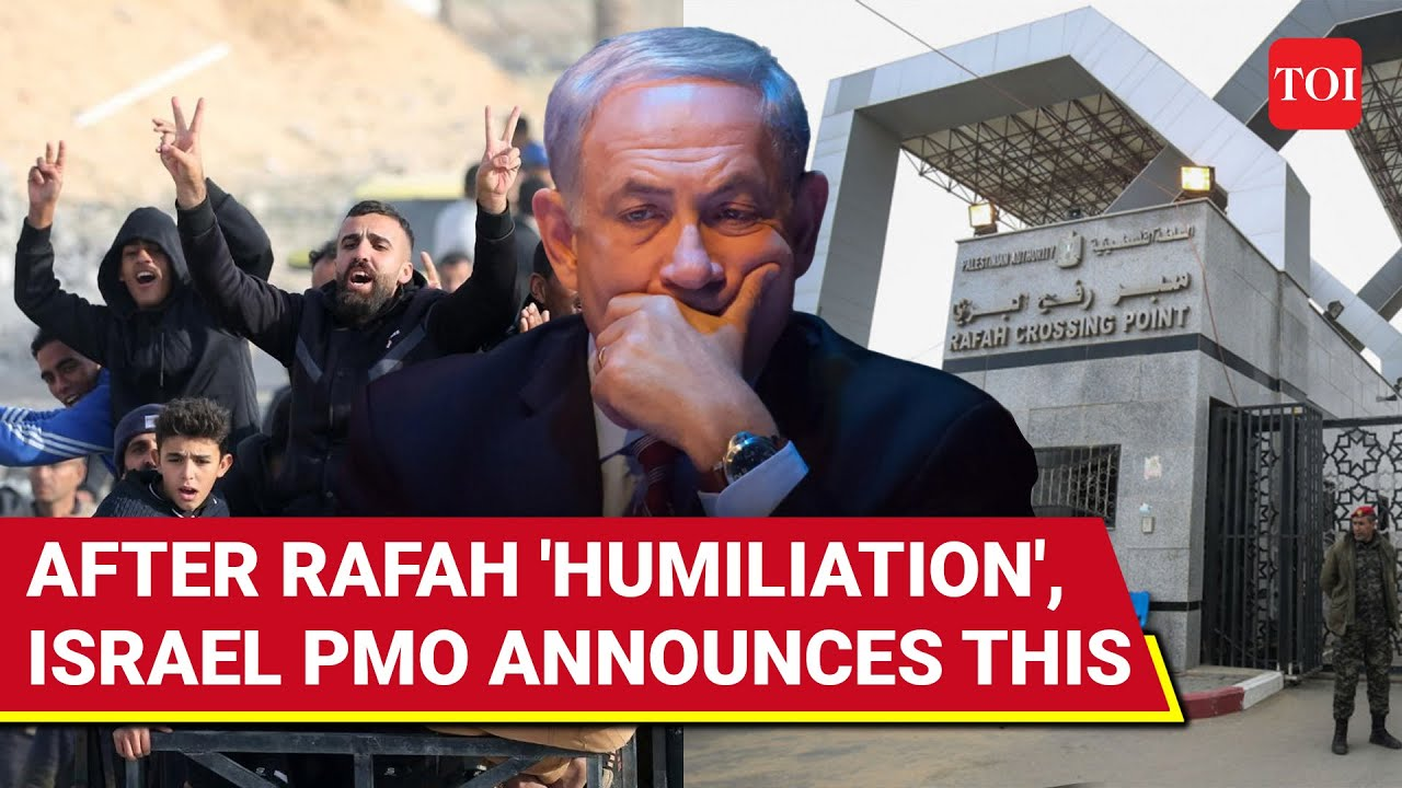 Israeli PM denies PA control over Rafah crossing