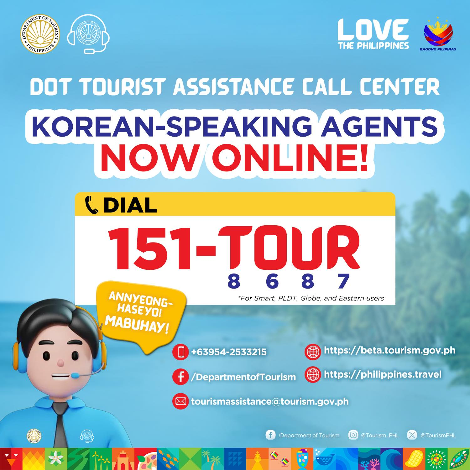 Korean-speaking agents join DOT’s tourist hotline