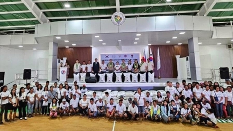 SoKor provides 4,000 tons of rice to typhoon-hit Phl