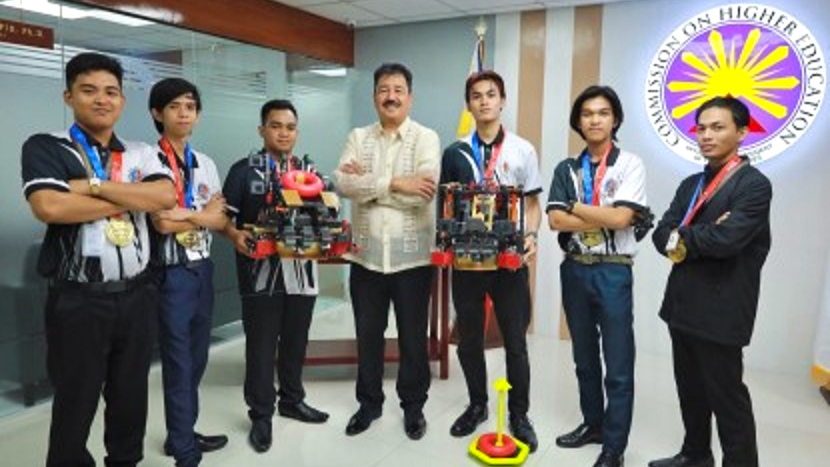 CHED vows support as QC University tops robotics tilt