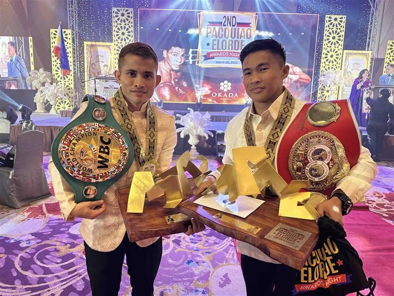 Pedro Taduran named boxer of the year at Pacquiao-Elorde awards