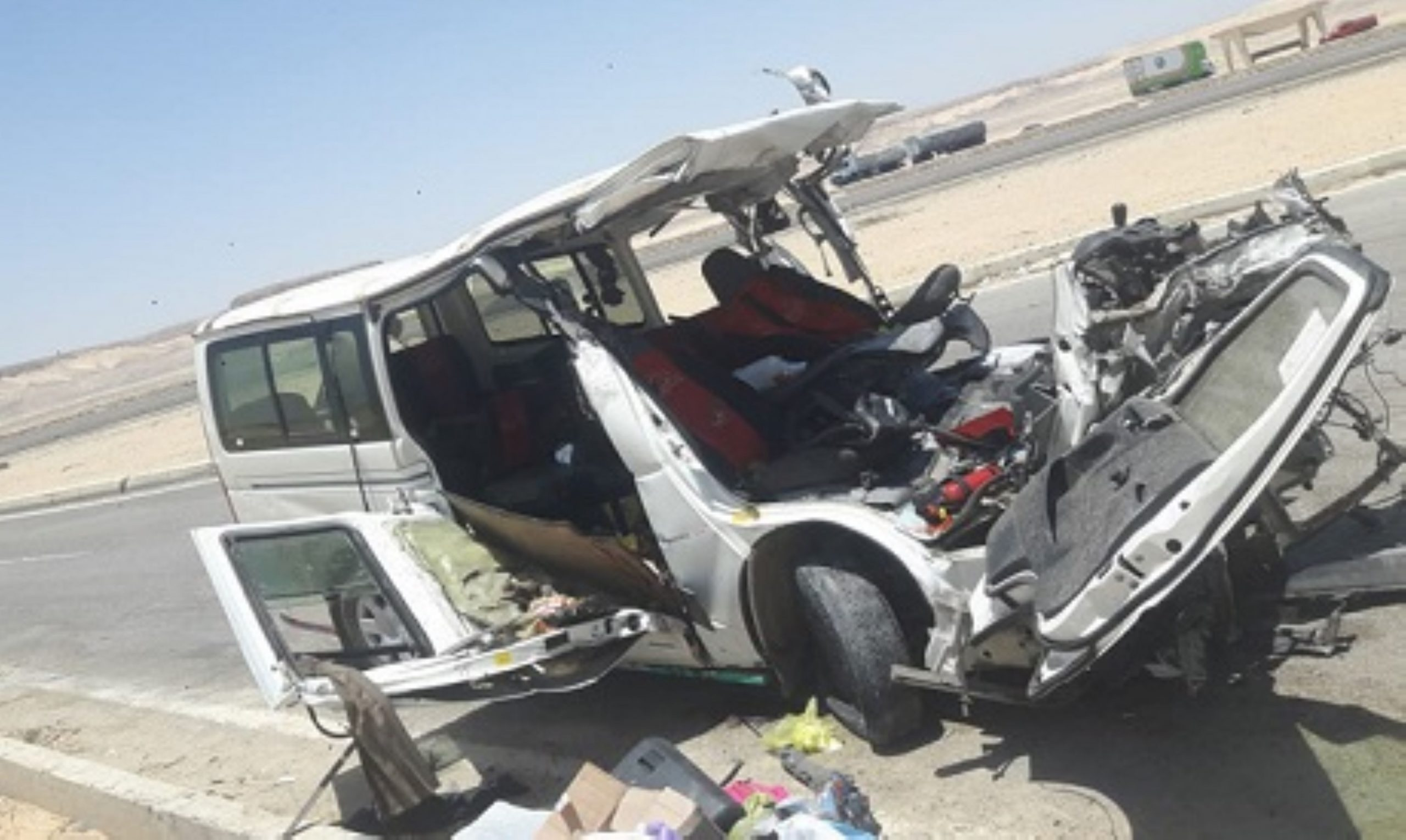 Seven killed in road accident in Egypt’s Aswan