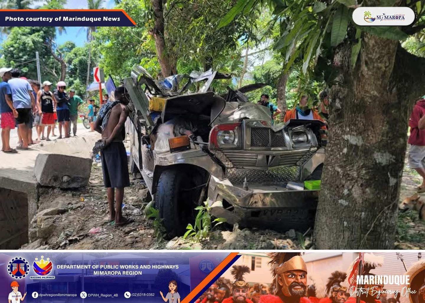 Seven killed in passenger jeep accident in Boac, Marinduque
