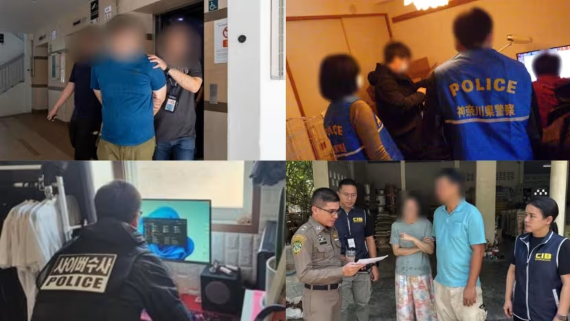 Asian police forces nab more than 400 suspects in joint operation ...