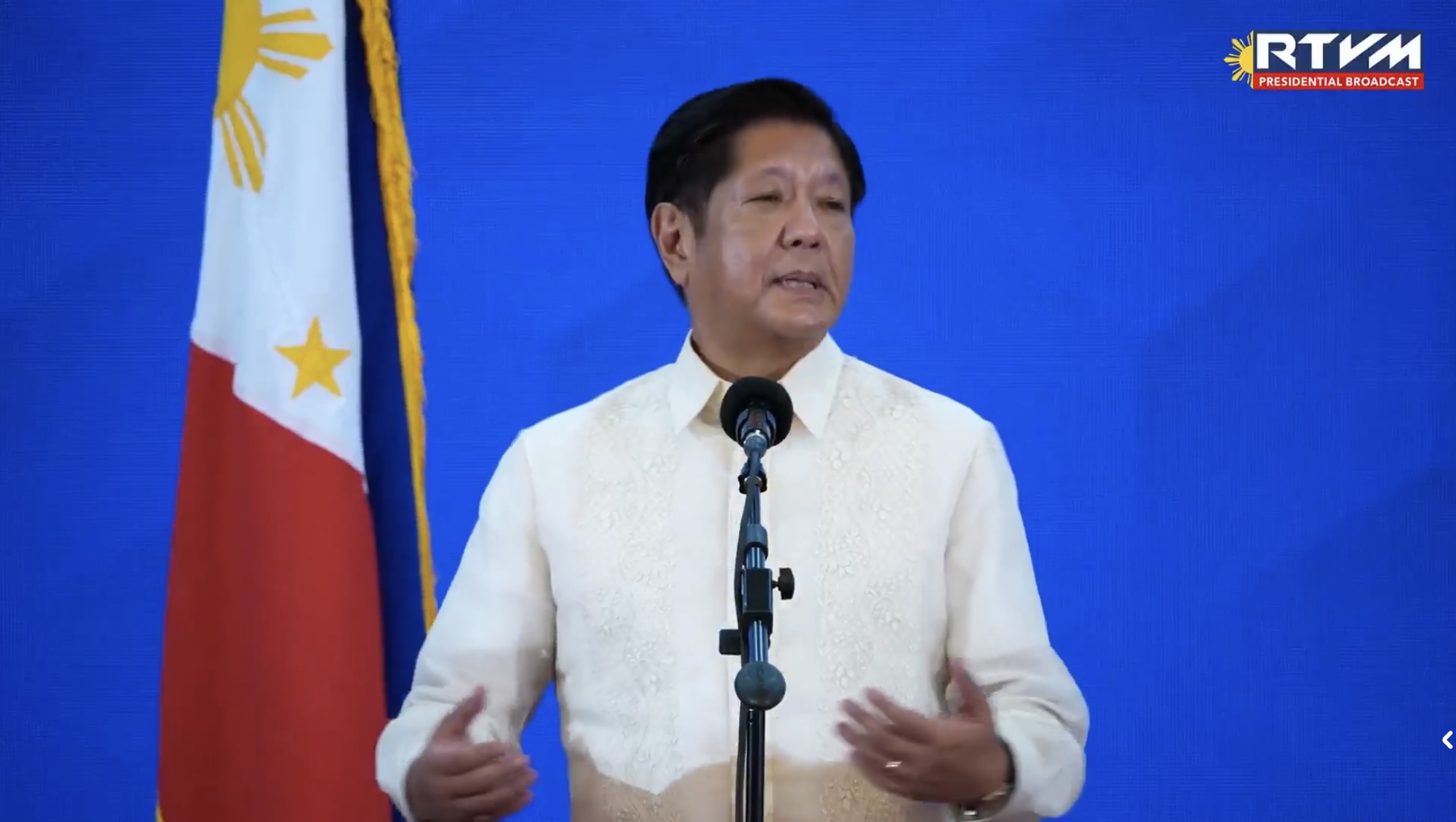 Marcos vows to defend sovereignty, commissions new Navy vessels