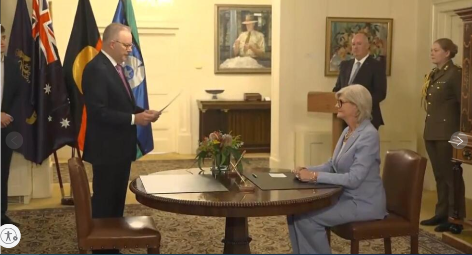 Australian PM Albanese Sworn in with New Cabinet Ministers