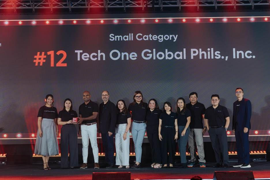Tech One Global Named Among Best Workplaces in the Philippines