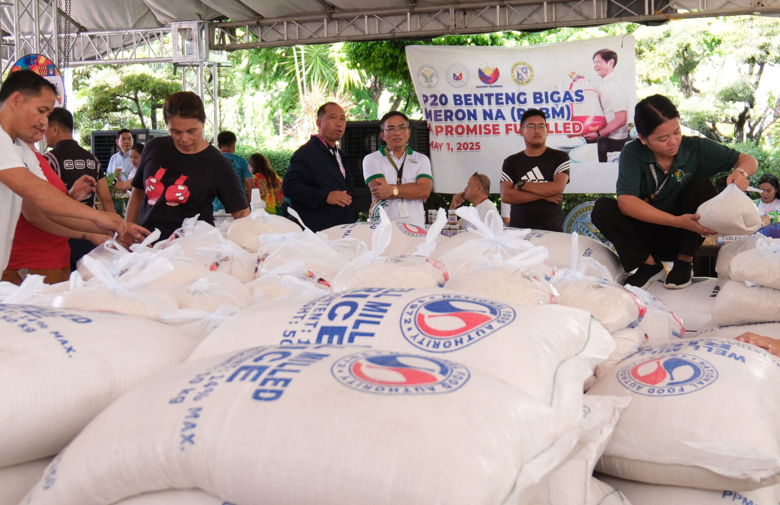 P20/kilo rice now available to minimum wage earners