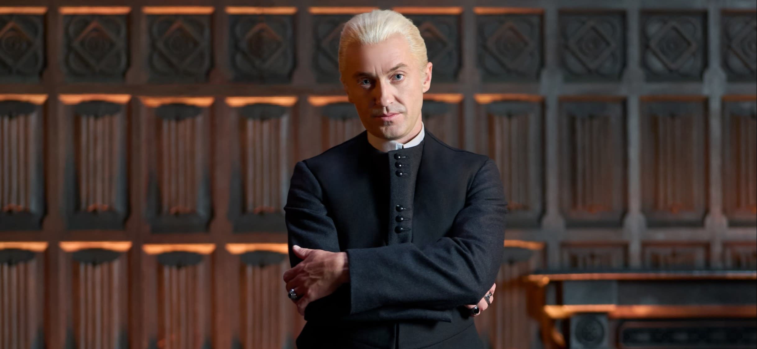 From screen to stage: Tom Felton returns as Draco Malfoy in Broadway