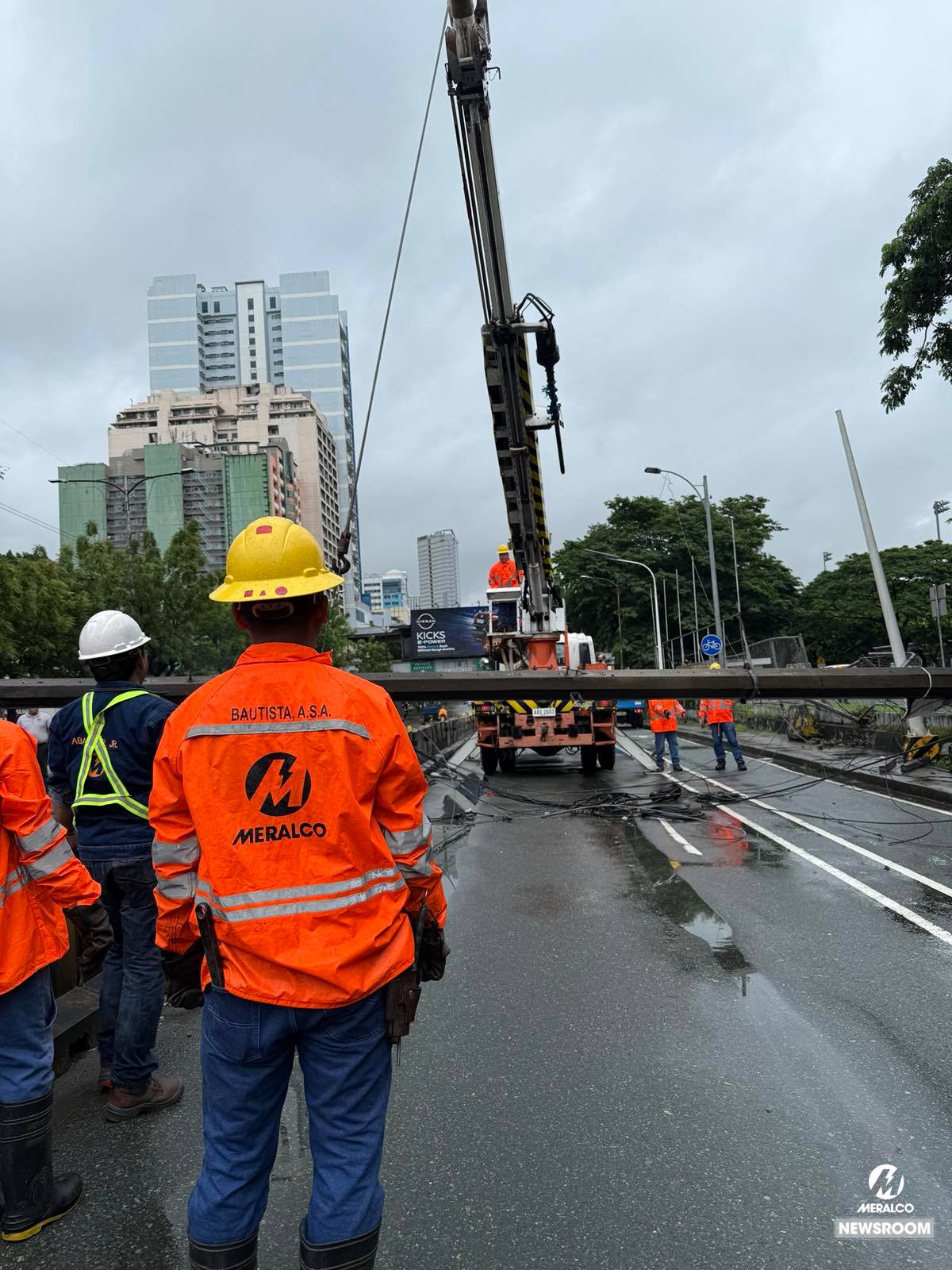 Meralco crews risk lives, limbs to restore power services in several ...