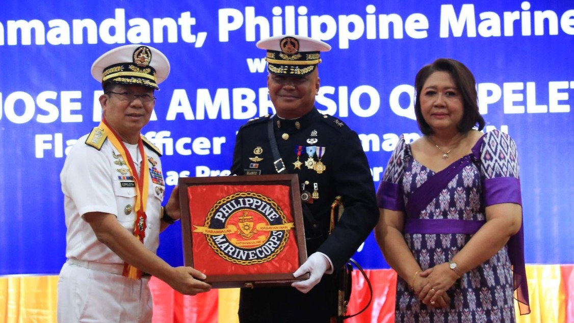 Major General Vicente Blanco III is new Philippine Marine Corps Commandant