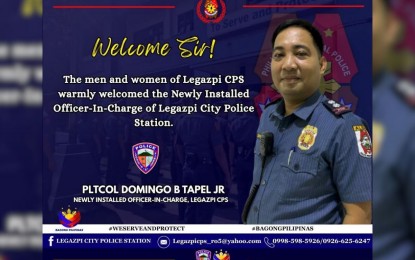 Tapel named New Legazpi City Police Chief – The Daily Chronicle