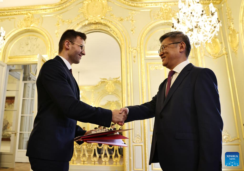 Chinese Embassy in France holds ceremony for handover of historical ...