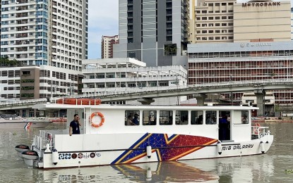 PH launches first electric ferry to serve Pasig River commuters