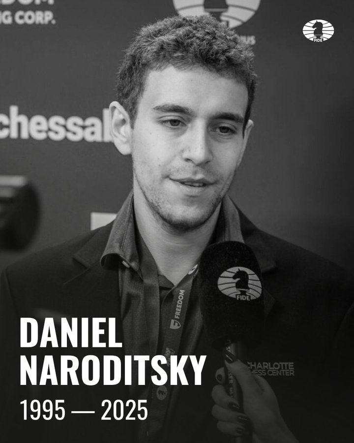 Daniel Naroditsky, the grandmaster who made chess feel human, dies at 29