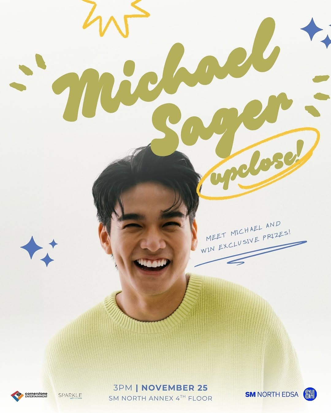 Michael Sager holds first ever fan meet