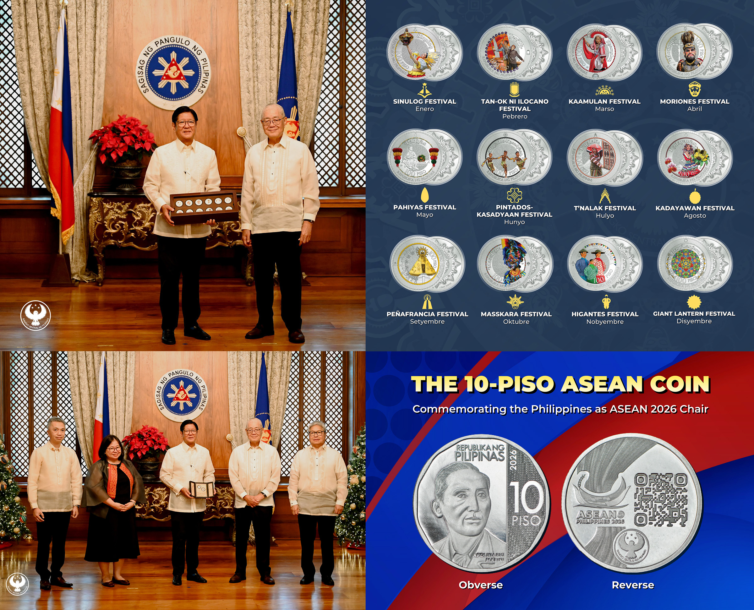 Philippines Issues Commemorative Coins Celebrating Festivals and 2026 ...