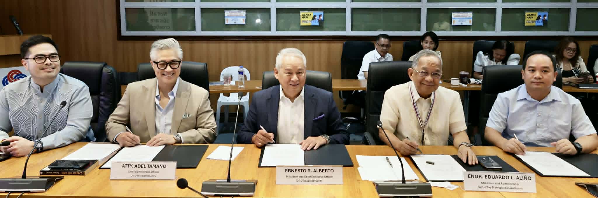 DITO Telecommunity commits to repair, build Subic Freeport police outposts