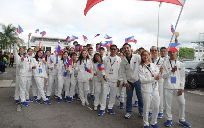 Angara rallies young Filipino athletes as team Philippines heads to ...
