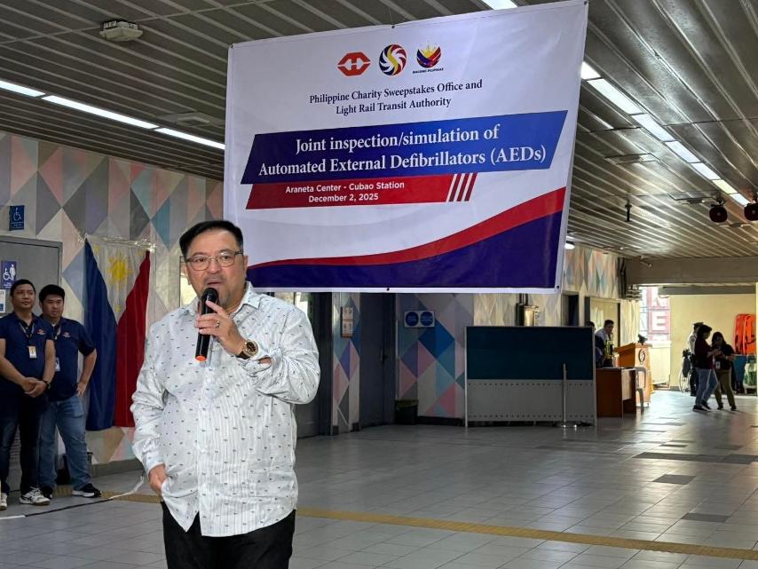 PCSO, LRTA launch full AED deployment at LRT-2, strengthening life ...