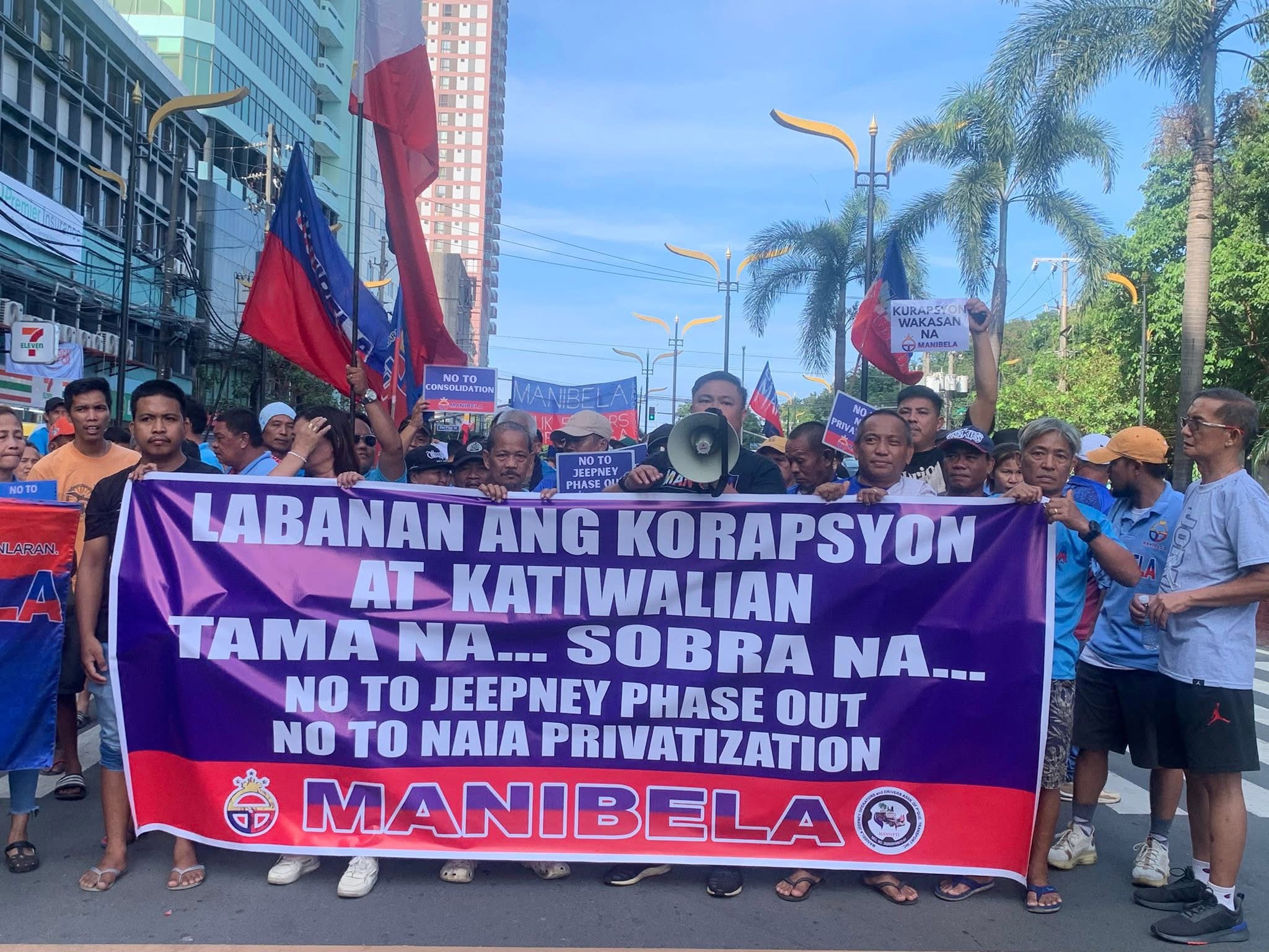 3-day PH-wide transport strike starts Dec. 9