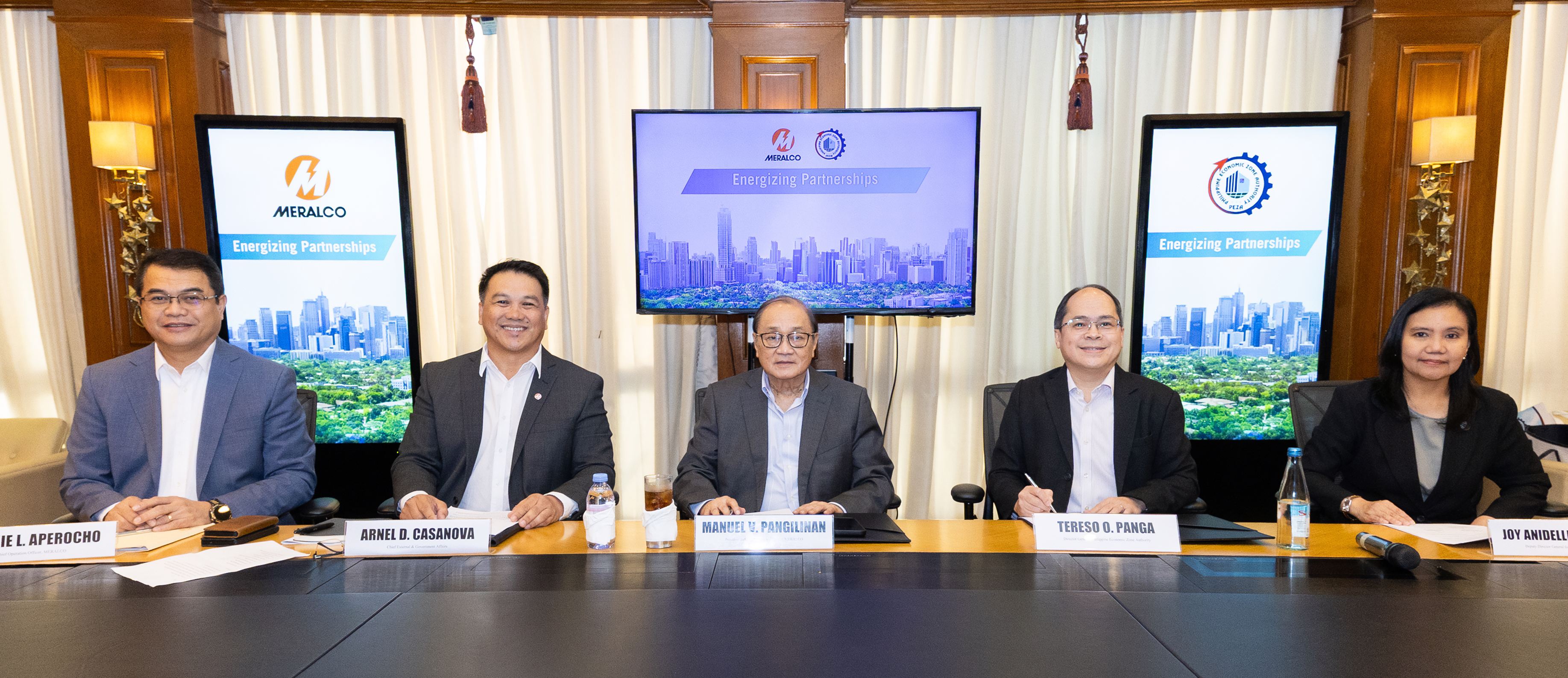 Meralco and PEZA unite to energize new ecozones