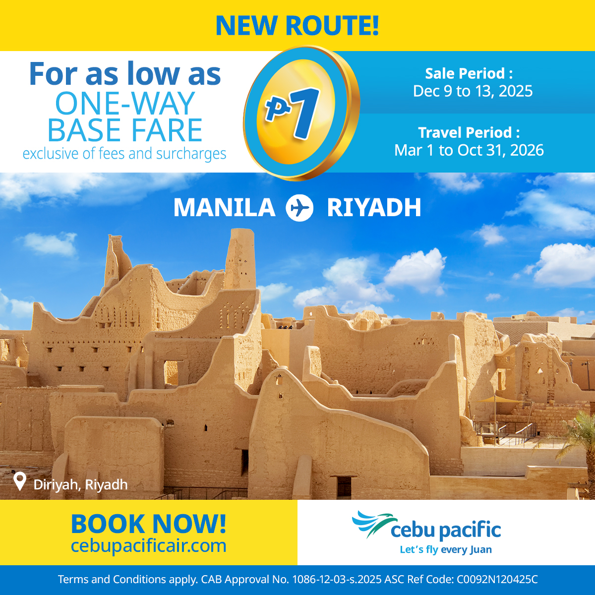 Cebu Pacific unveils direct Manila–Riyadh flights, bringing OFWs closer ...