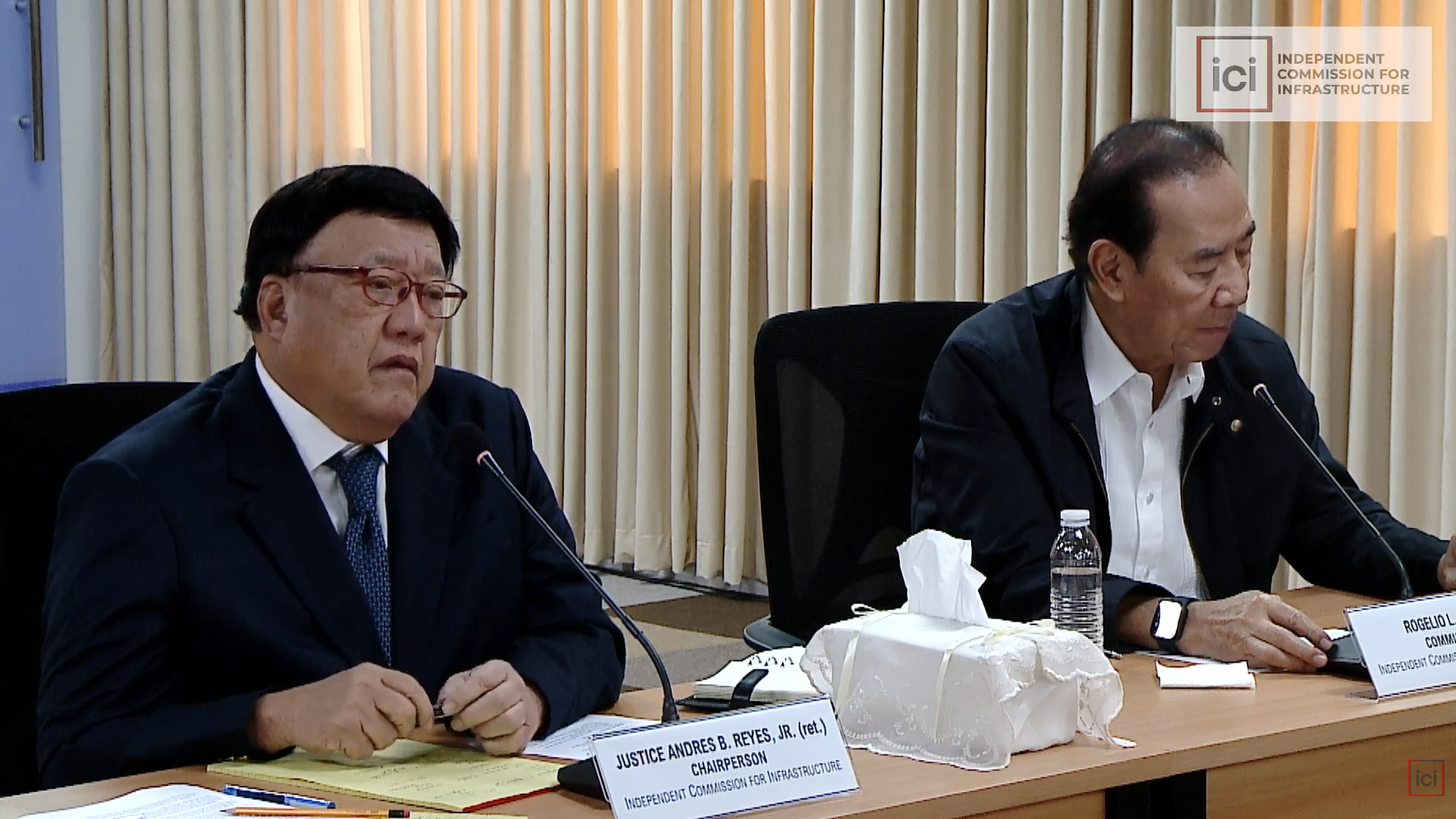 ICI Livestreams Hearings on Flood Control Corruption Issues