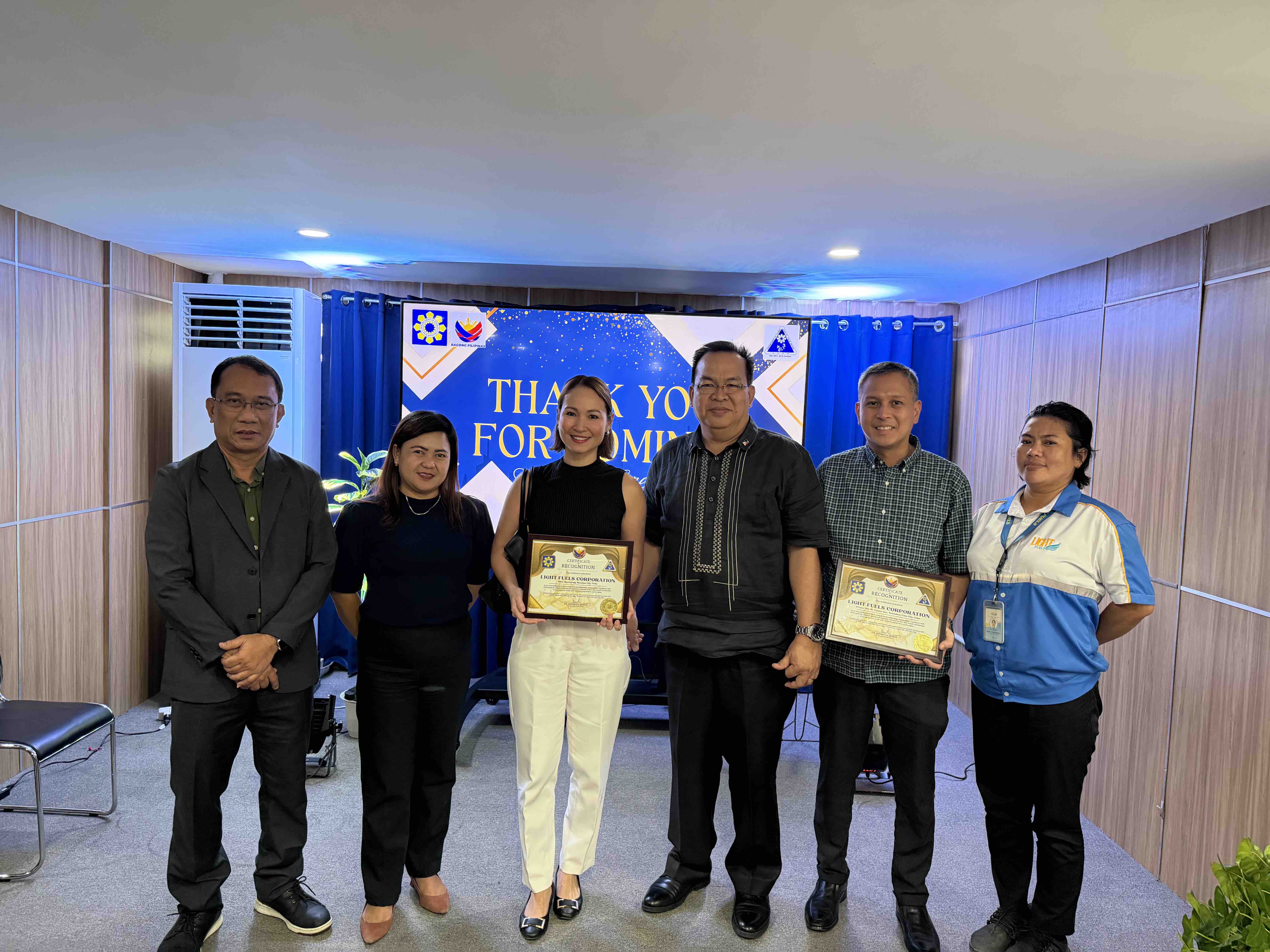 Light Fuels Receives DOE Award for Outstanding Retail Fueling