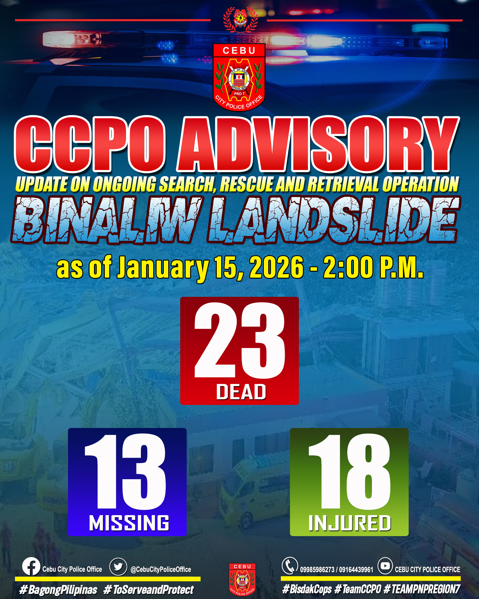 Death toll rises to 22 in Cebu landfill collapse