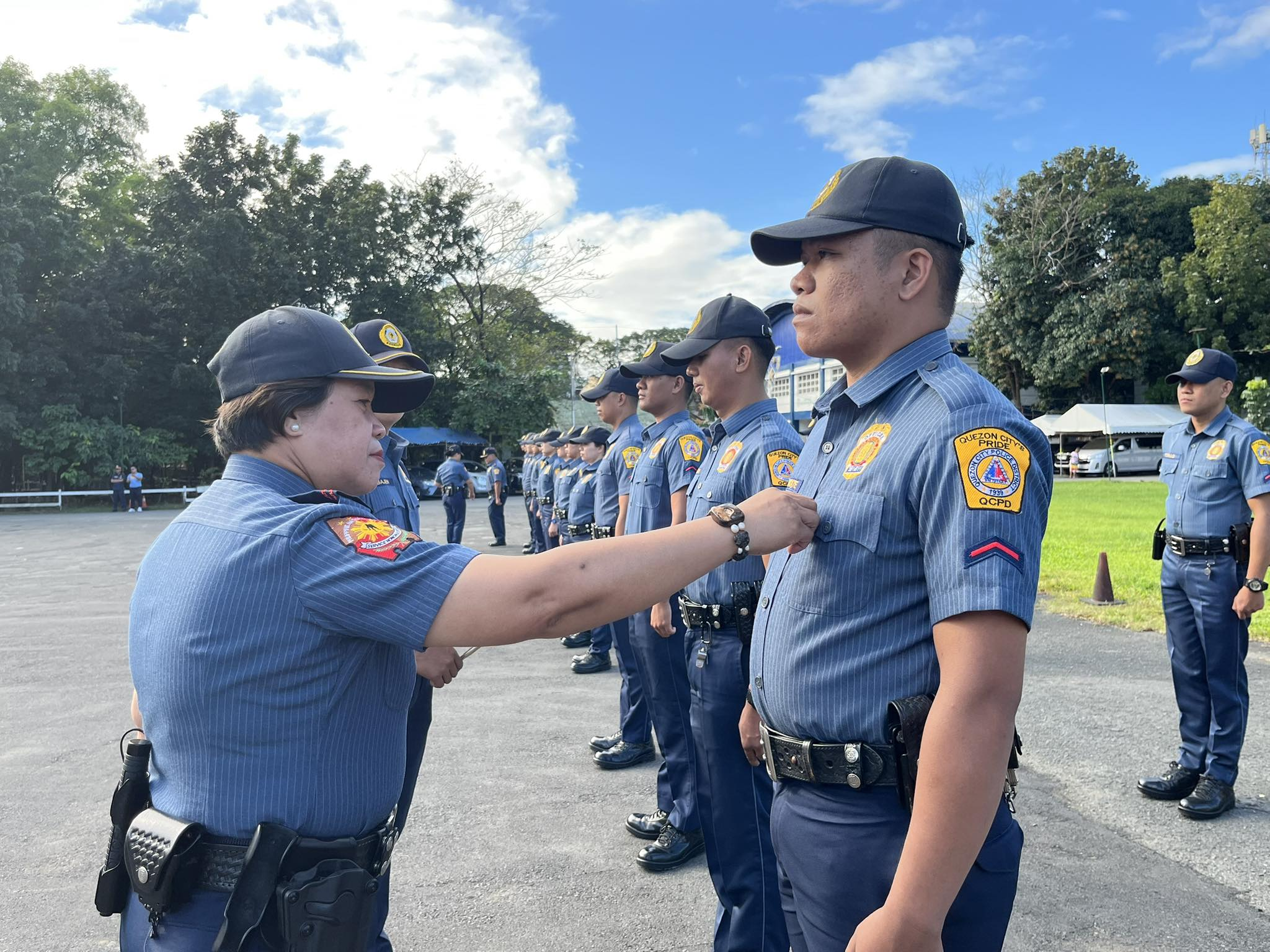 QCPD holds monthly rank inspection under ‘Tamang Bihis’ initiative