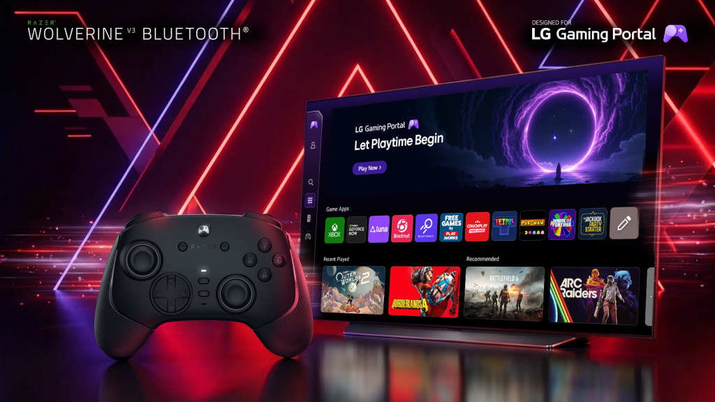 LG and Razer set new standard for cloud gaming with ‘designed for LG ...