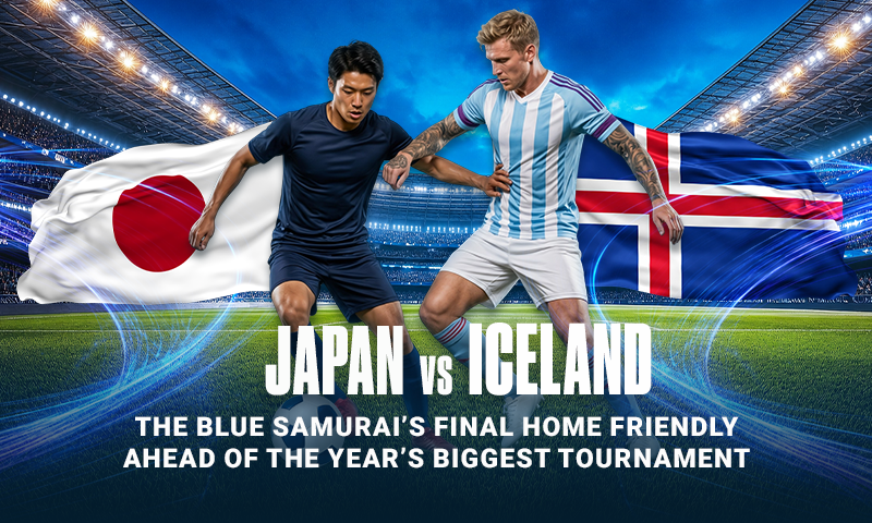 Japan Defeats Iceland in Final Home Friendly Before Tournament